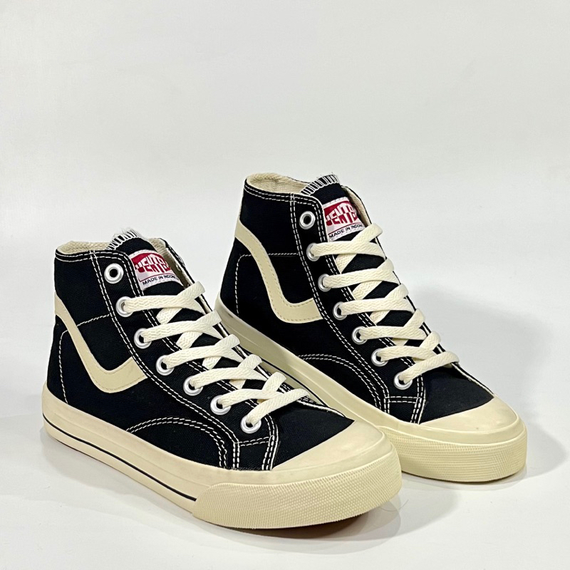 Jual Sepatu Ventela Public High Black Natural Sneakers Ventela Original Made In Indonesia ...