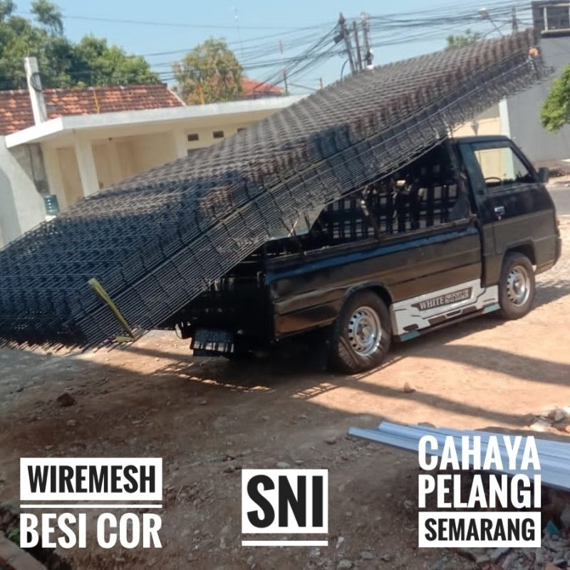 Jual Wiremesh M8 Wermes Besi Cor Dak Beton 8mm Ulir - SNI | Shopee ...