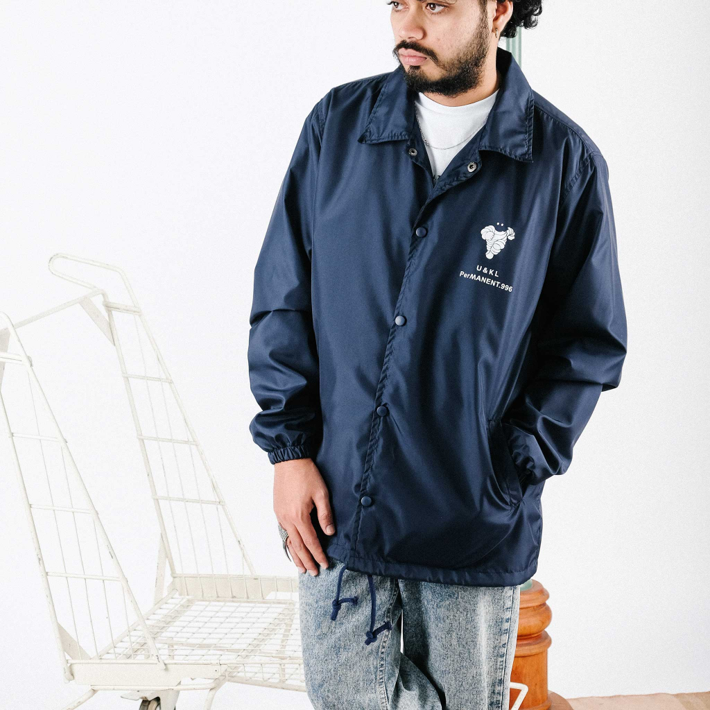 Jual UNKL347 Jaket Pria Windbreak Navy Sablon Simpel NATO | Shopee ...