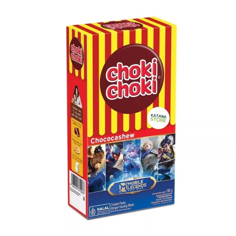 Jual Choki Choki Chococashew MLBB Isi 20 x 9 gr | Shopee Indonesia