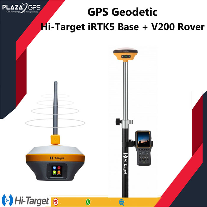 Jual GPS Geodetic MIX Hi-Target iRTK5 Base + V200 Rover | Shopee Indonesia