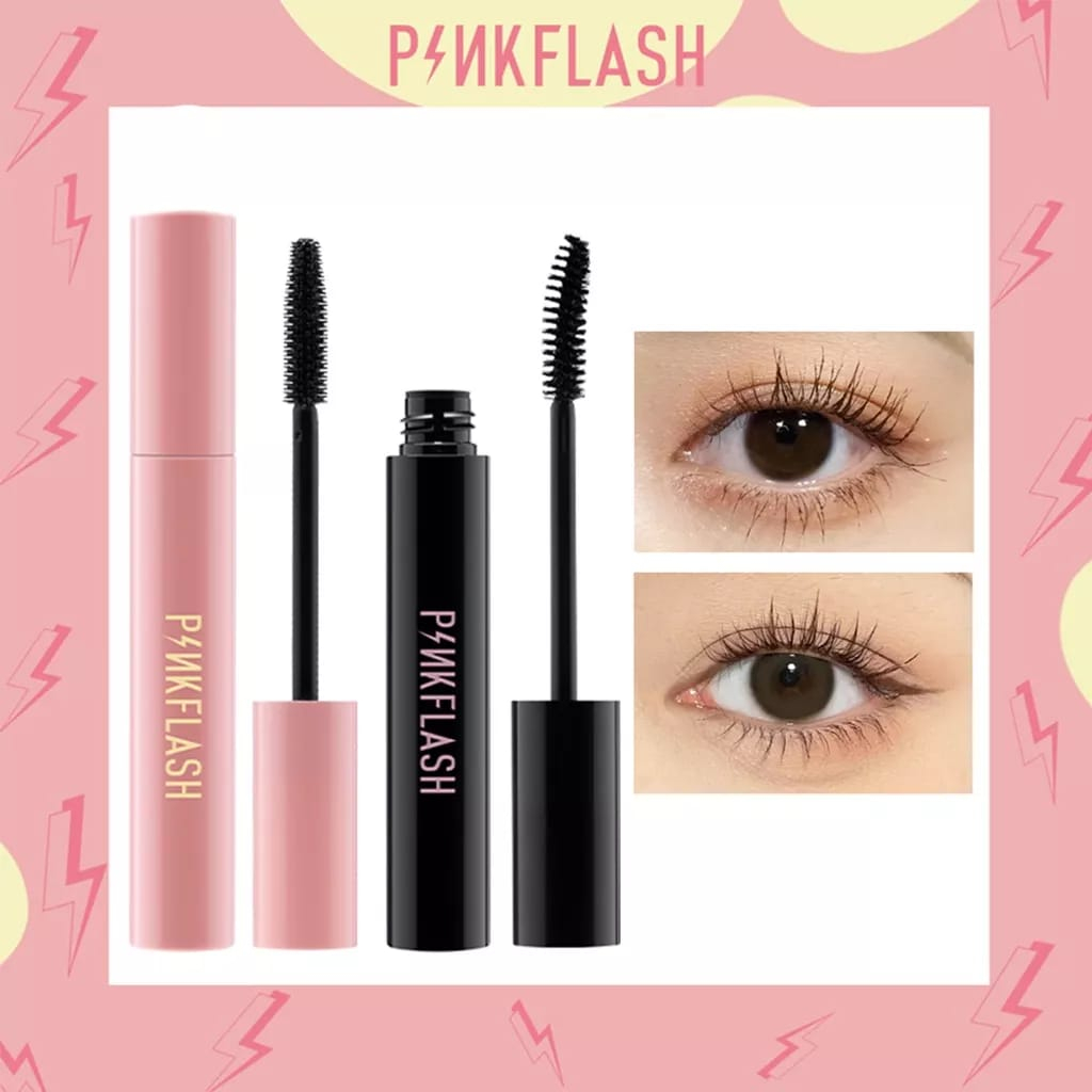 Jual Pinkflash Oilproof Curl Mascara | Day Mascara | Night Mascara ...