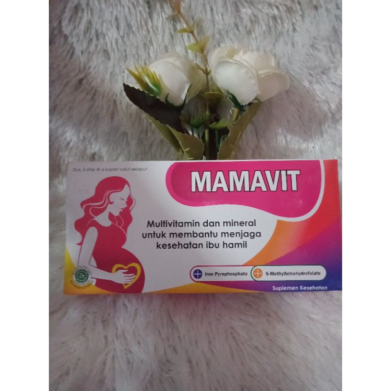 Jual MAMAVIT 1 BOX ISI 5 STRIP (30 KAPLET) | Shopee Indonesia