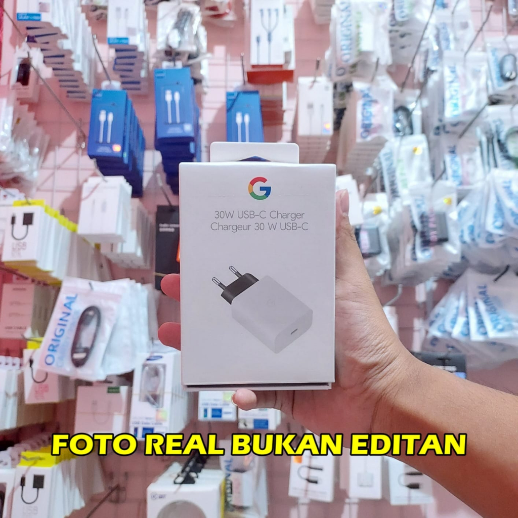 Jual ADAPTOR BATOK CHARGER GOOGLE PIXEL 30W USB-C FAST CHARGING ...