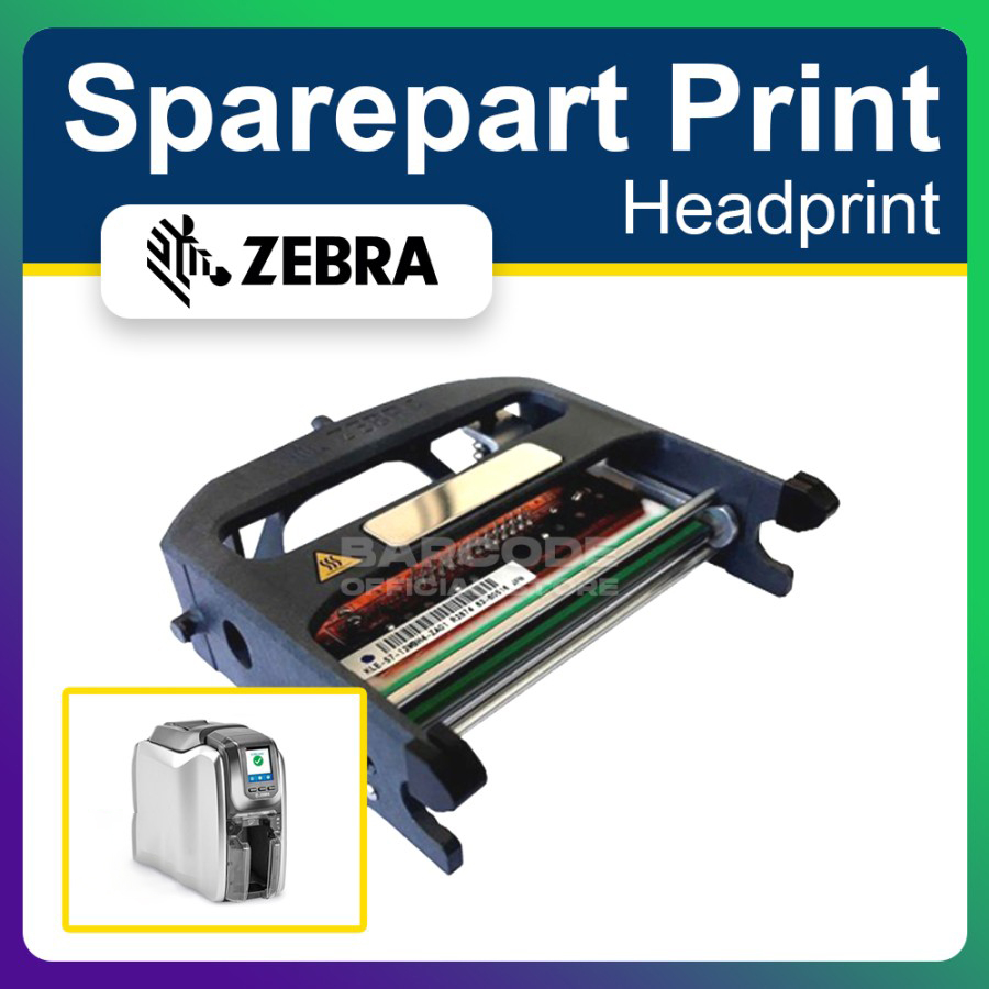 Jual Zebra Head Print ZC 300 Spare Part Printer ID Card Kartu Identitas ...