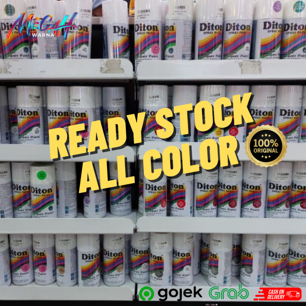 Jual Pilok Pilox Cat Semprot Diton 150cc black doff 884 clear 8540 putih-840 biru hitam 839 ...