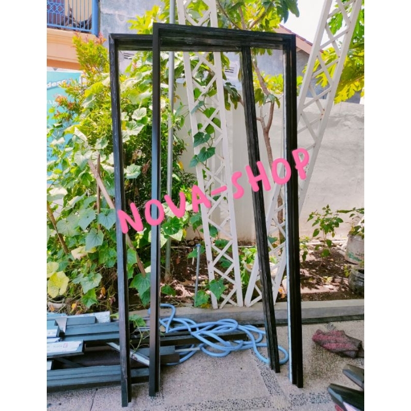 Jual KUSEN ALUMINIUM 4 IN KUSEN UNTUK 1 PINTU KUSEN UNTUK KAMAR TIDUR ...