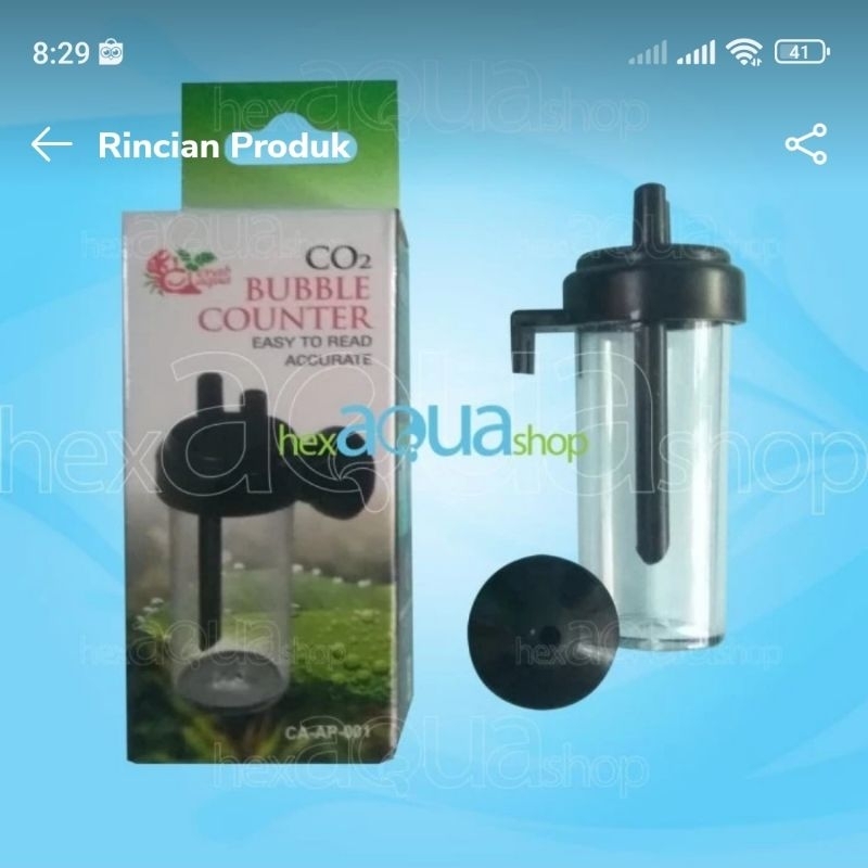 Jual Bubble counter co2 aquascape | Shopee Indonesia