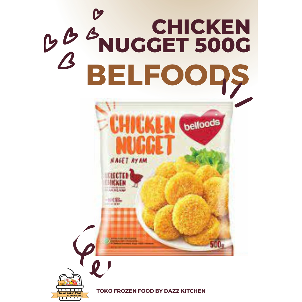 Jual BELFOODS CHICKEN NUGGET 500G | Shopee Indonesia