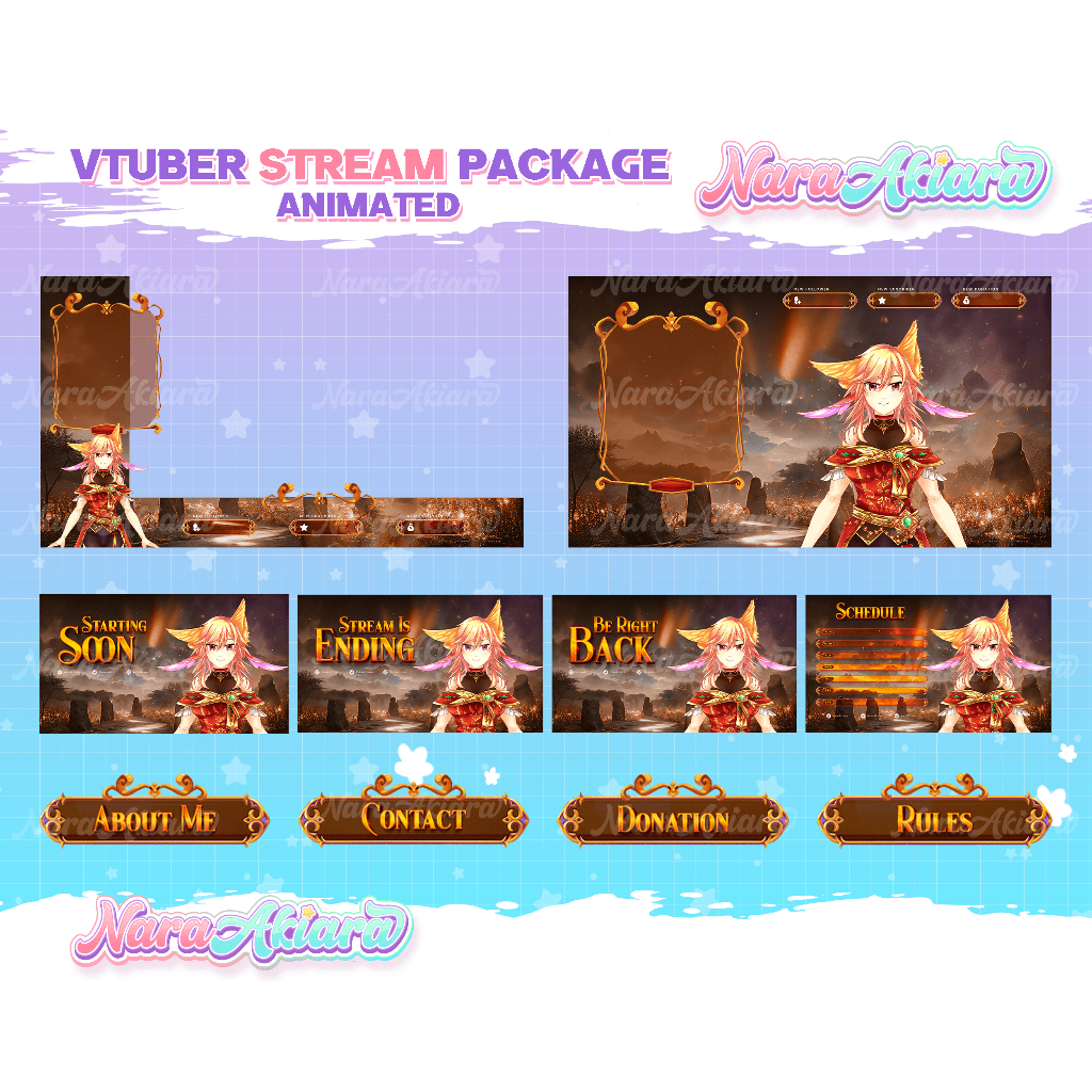 Jual Pilihan Overlay Terbaik untuk Gamer dan Content Creator, Tema ...