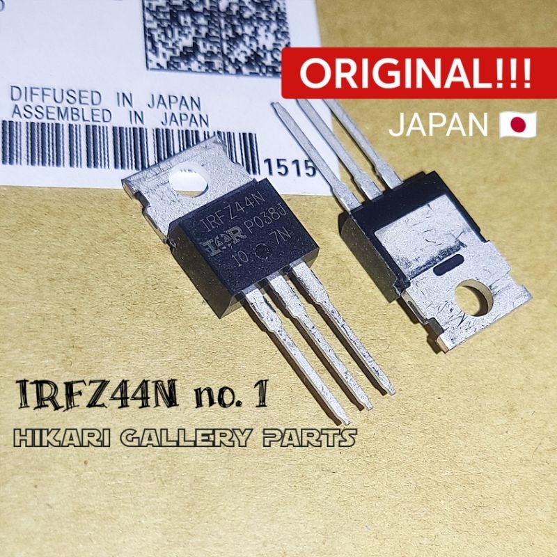 Jual ORIGINAL IRFZ44N Transistor IRFZ 44N No. 1 Super Tebal / IRF Z44N No.1 High Quality ...