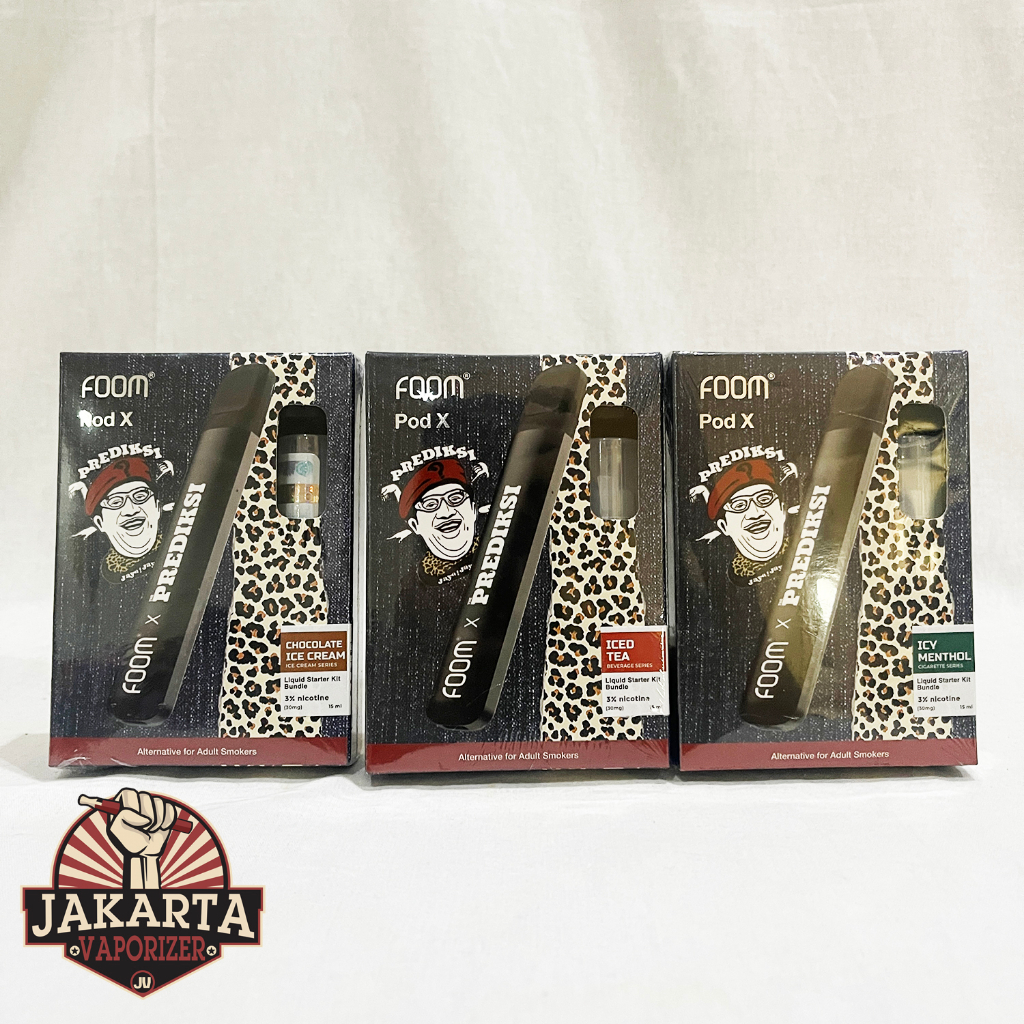 Jual BUNDLING FOOM X PREDIKSI POD KIT WITH LIQUID 15ML BY FOOM LAB ...