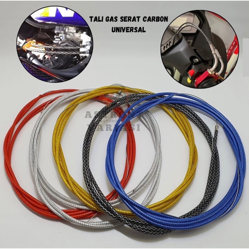 Jual TALI GAS SERAT UNTUK SEMUA TIPE MOTOR COCOK / TALI GAS SPONTAN ...
