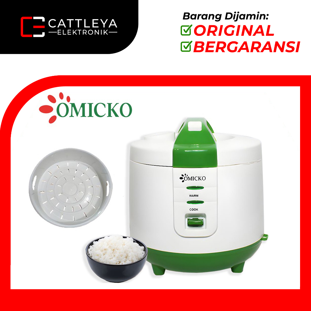 Jual [COD] OMICKO RICE COOKER / MAGIC COM MC-108 PL / MC-101 PL / MC 101 PL / MC101 PL (1,2 / 1 ...