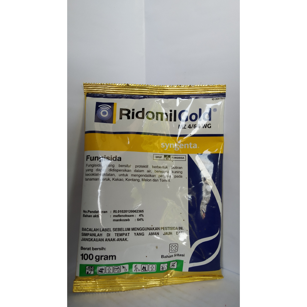 Jual Ridomil Gold MZ 4/64 WG 100 gr Fungisida | Shopee Indonesia