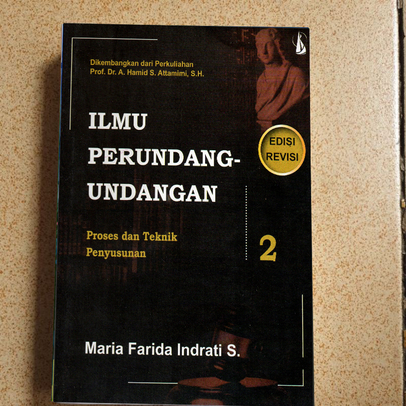 Jual buku ilmu perundang undangan 2 proses dan teknik penyusunan edisi ...