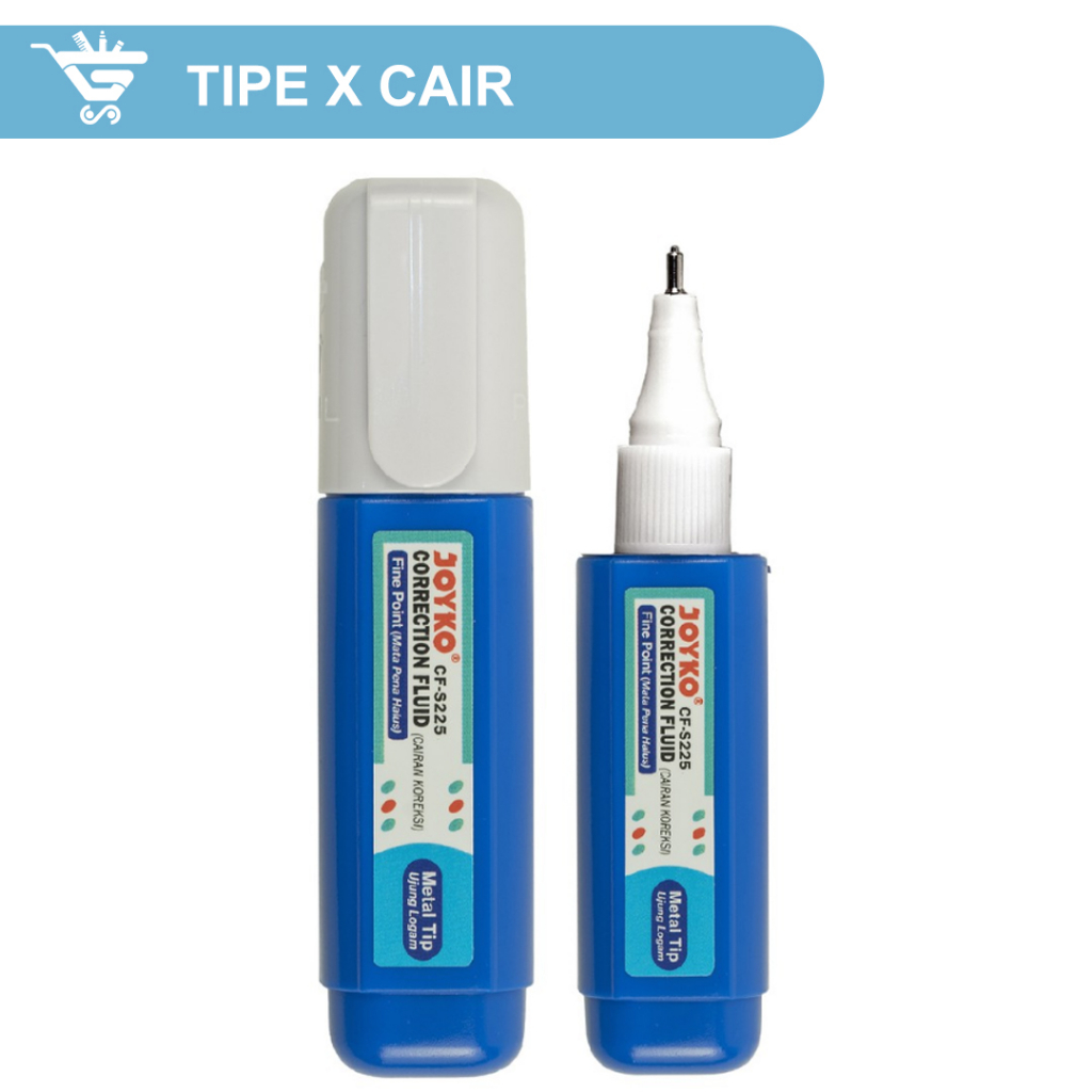 Jual Correction Fluid/ Cairan Koreksi Penghapus Cair Joyko/ Tipe X Cair ...