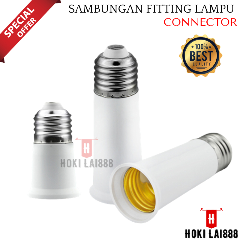 Jual [HKL] SAMBUNGAN FITTING LAMPU E 27 / SAMBUNGAN FITTING LAMPU ...
