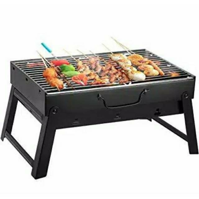 Jual Barbeque Grill Panggangan grill kotak Alat Panggangan Portable ...