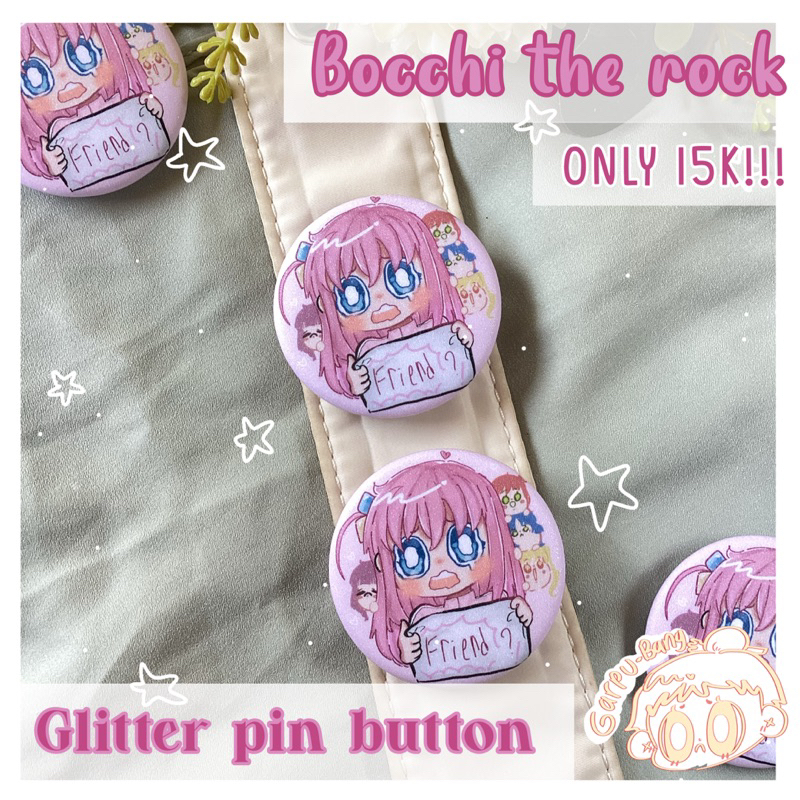 Jual BOCCHI THE ROCK pin button (fanmerch) | Shopee Indonesia