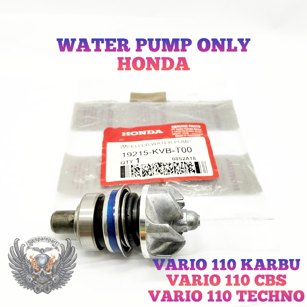 Jual AS WATER PUMP SET HONDA KVB VARIO KARBU VARIO 110 VARIO 110 CBS ...