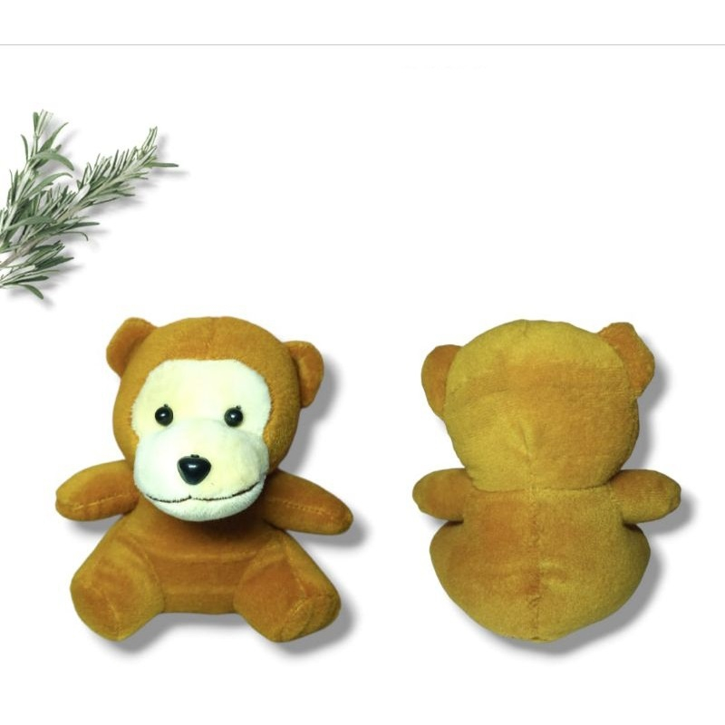 Jual Boneka Monyet Mini Boneka Kecil 15cm Karakter Hewan Lucu | Shopee ...