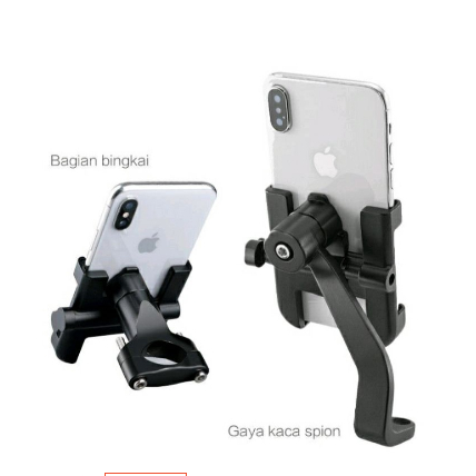 Jual PHONE HOLDER DUDUKAN HP SEPEDA MOTOR HOLDER HANDPHONE STANG SEPEDA ...
