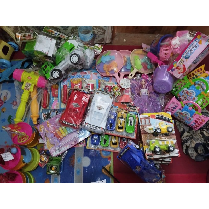 Jual PAKET MAINAN 1 BOX 4 MAINAN | Shopee Indonesia