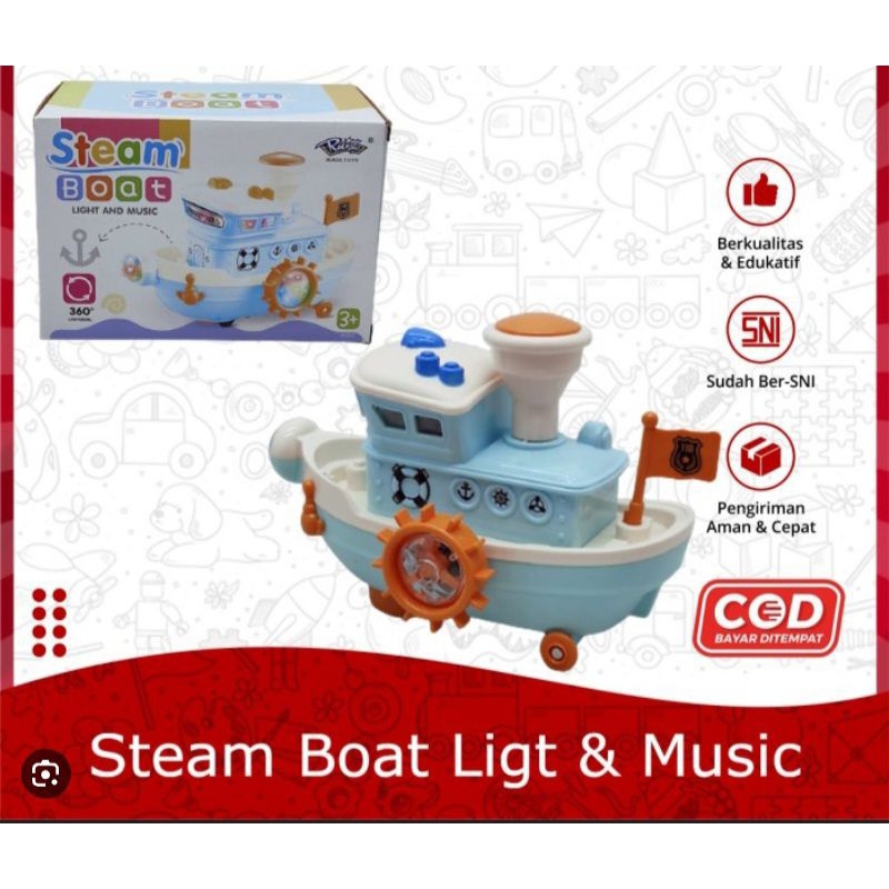 Jual Mainan anak - Steam boat kapal selam | Shopee Indonesia