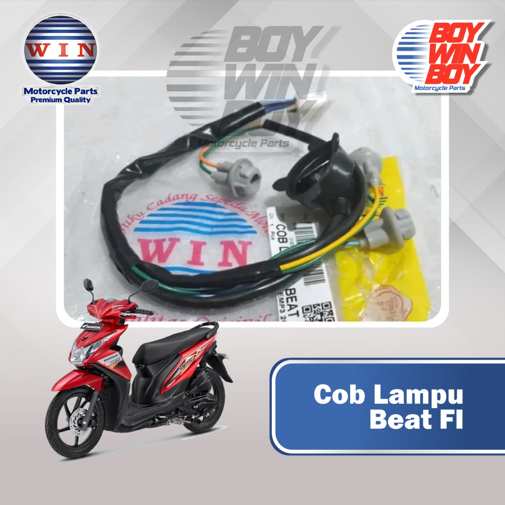 Jual COB Lampu Depan Beat Fi Up Honda Fitting Honda Beat Fi COB Lampu ...