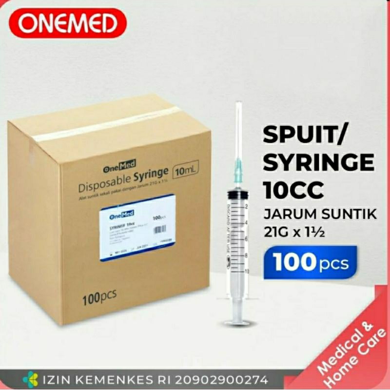 Jual Disposable Spuite 1cc, 3cc, 5cc, 10cc OneMed ECERAN | Shopee Indonesia