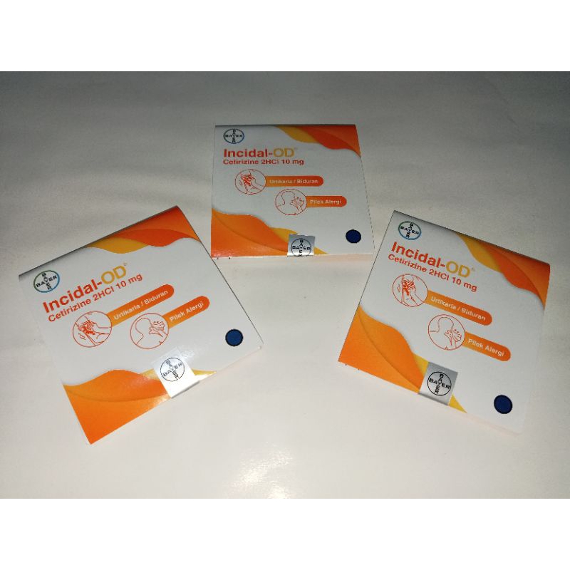 Jual Incidal Strip 1x4 tablet | Shopee Indonesia