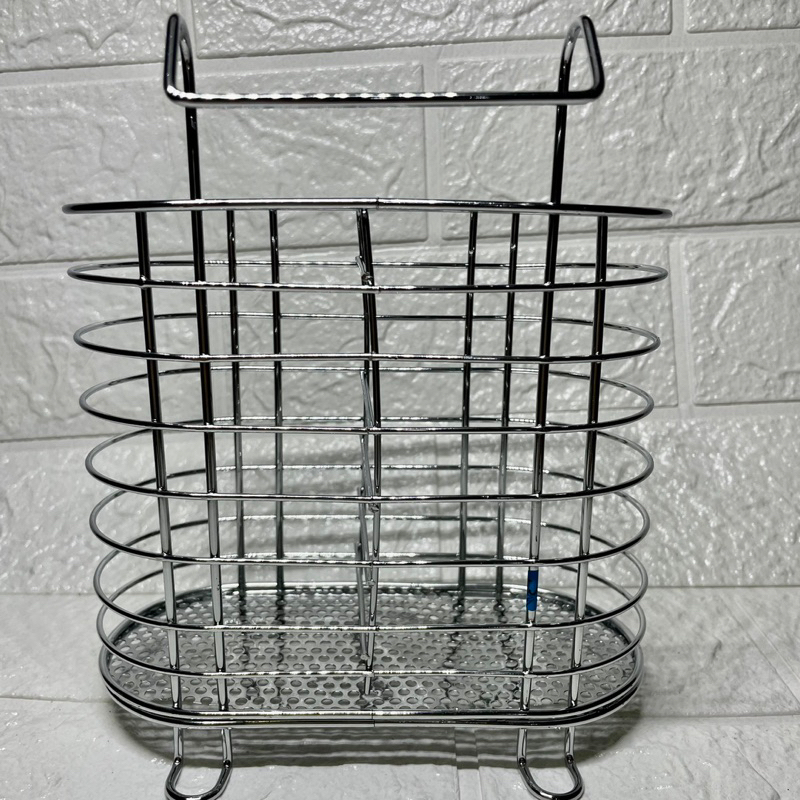 Jual Tempat Sendok Rak Sendok Gantung Stainless Steel Cutlery Holder ...