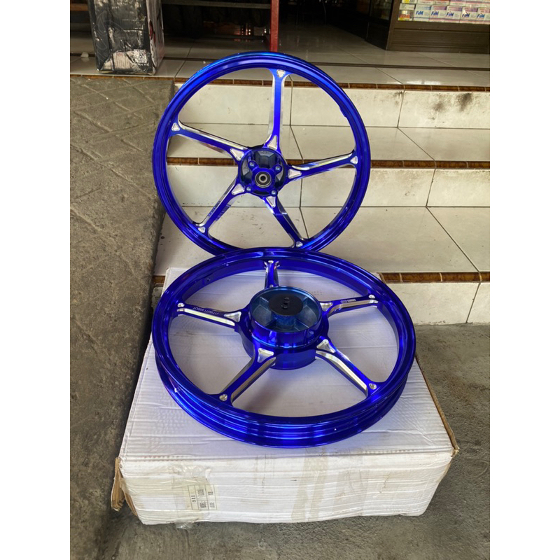Jual VELG ENKEI BLUE GREEN 511 LC135 | Shopee Indonesia
