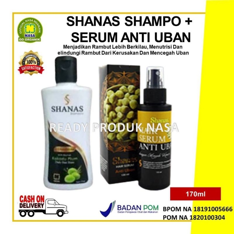 Jual SHAMPOO SHANAS NASA 3IN1 ANTI KUTU N KETOMBE ORIGINAL | Shopee Indonesia