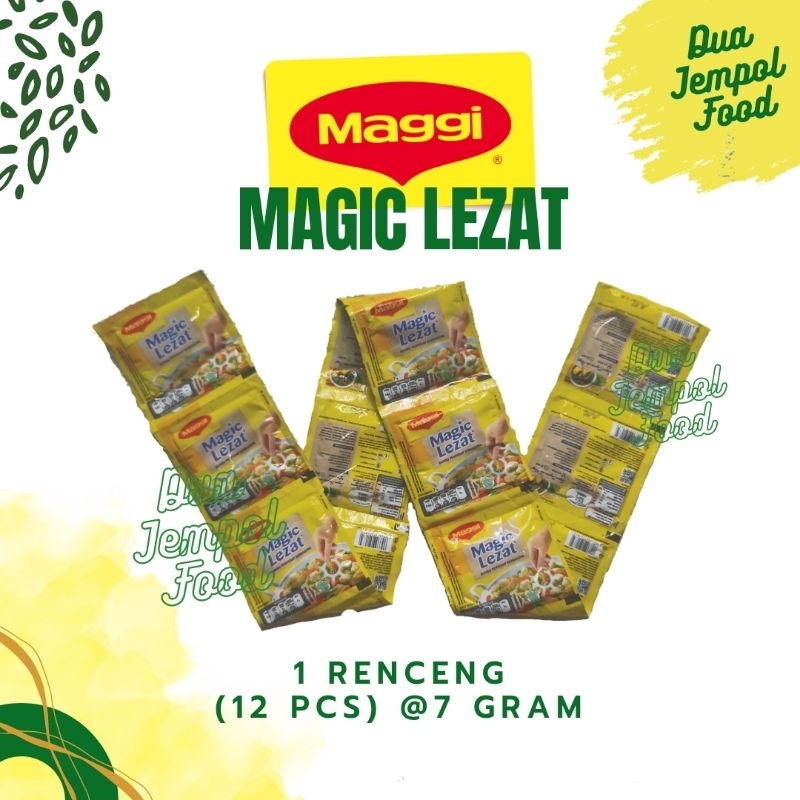 Jual Maggi Magic Lezat sachet (renceng /renteng) Indofood Bumbu ...
