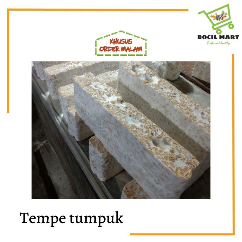 Jual [BOCIL MART] TEMPE TUMPUK 1 PAPAN | Shopee Indonesia