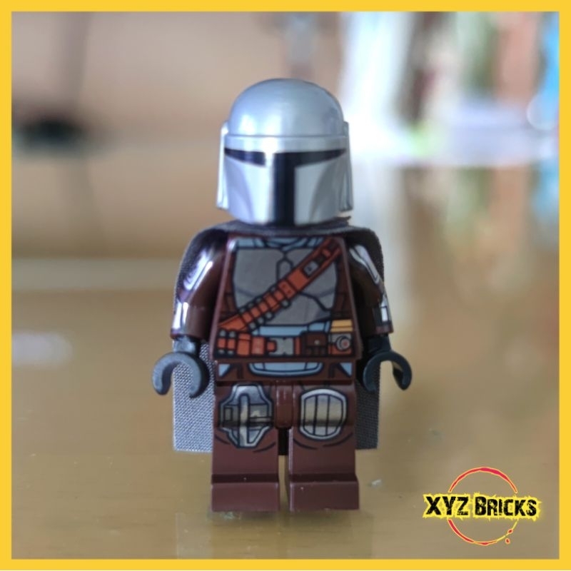 Jual LEGO SW1135 - Star Wars Din Djarin Mando Minifigure with Silver ...