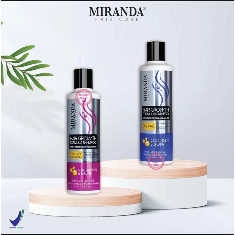Jual SHAMPOO MIRANDA HAIR GROWTH | Shopee Indonesia