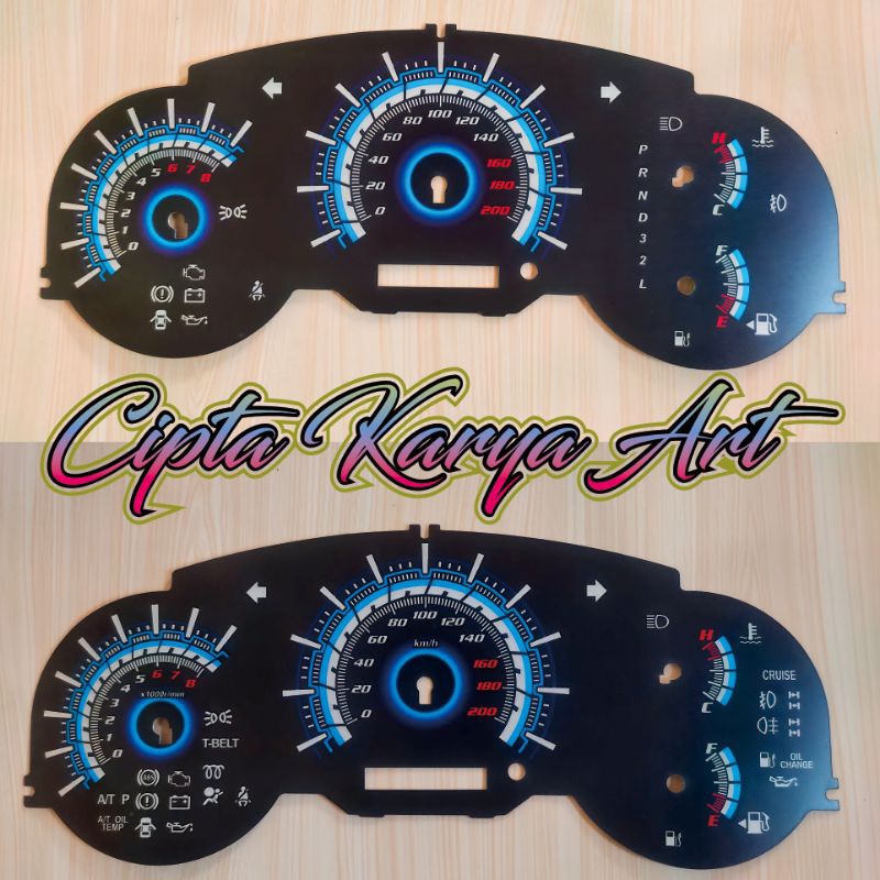Jual papan speedometer innova variasi custom | Shopee Indonesia