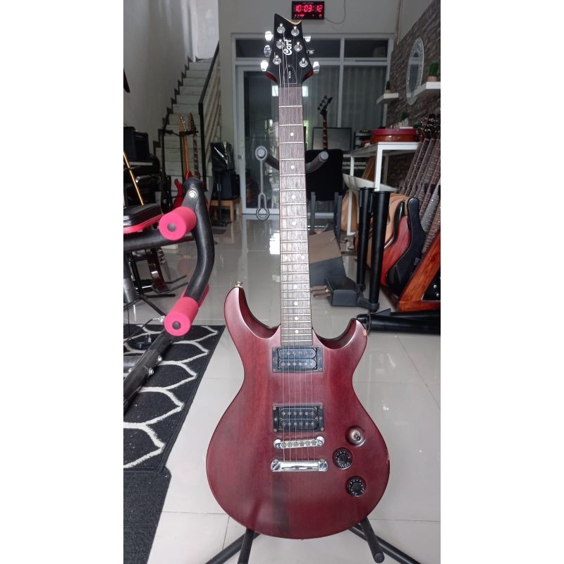 Jual Gitar Elektrik Cort M200 Double Cutway Original | Shopee Indonesia