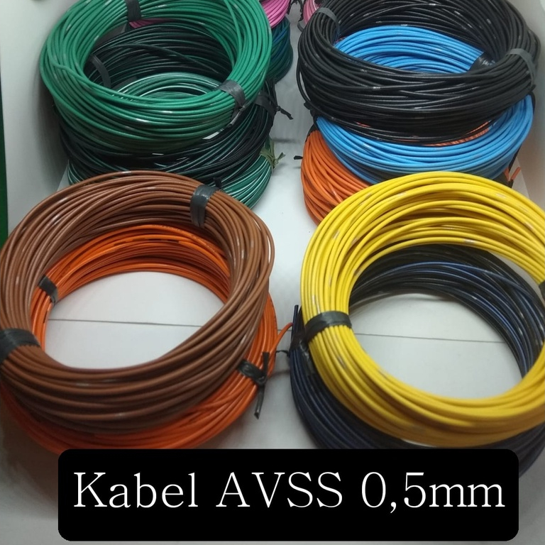 Jual Kabel AVS/AVSS 0,5 Ori Standar Astra Motor Mobil | Shopee Indonesia