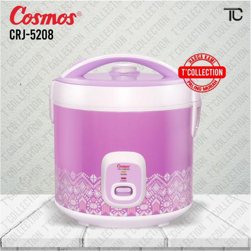 Jual Rice Cooker Magic Com Jumbo Cosmos CRJ 5208 BC | Shopee Indonesia