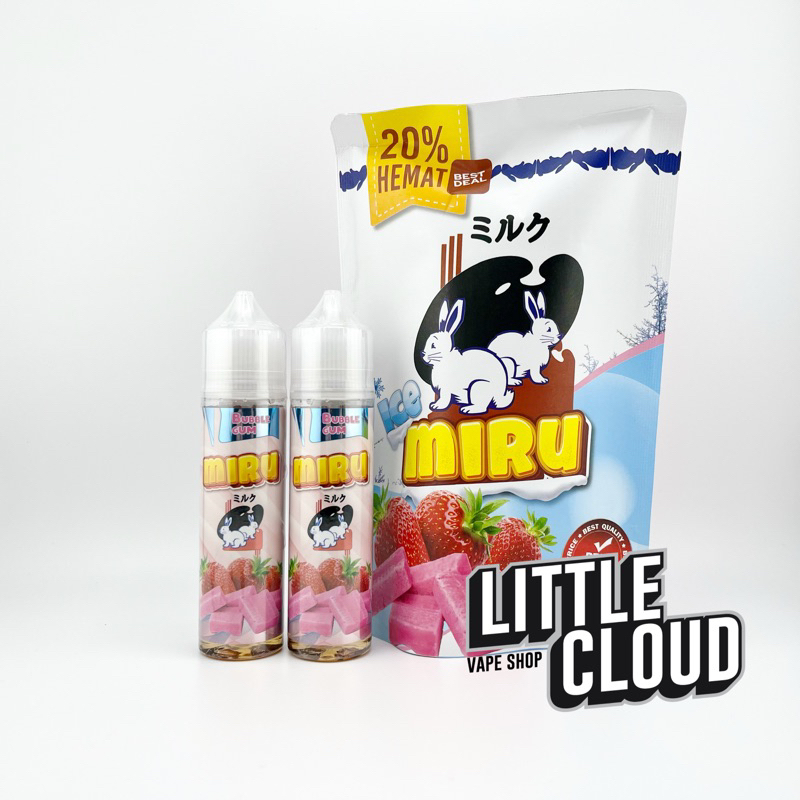 Jual MIRU BUBBLEGUM 3MG 60ML | Shopee Indonesia