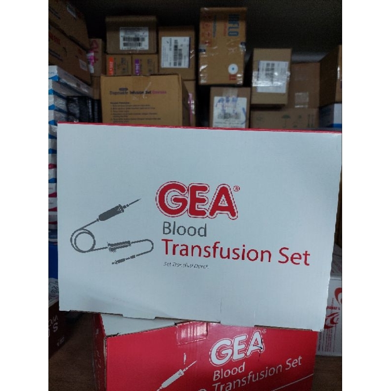 Jual Blood Trans fusion Set Gea/Blood Set Gea Box 50 Pcs | Shopee Indonesia