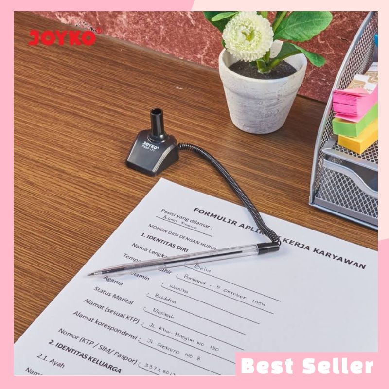 Jual Pulpen Stand Pulpen Berdiri Joyko PSBP-177 0.7mm Hitam | Shopee ...