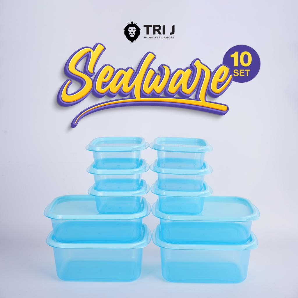 Jual TRI J - Sealware Kotak Makan Set Isi 10 (Food Container Box ...