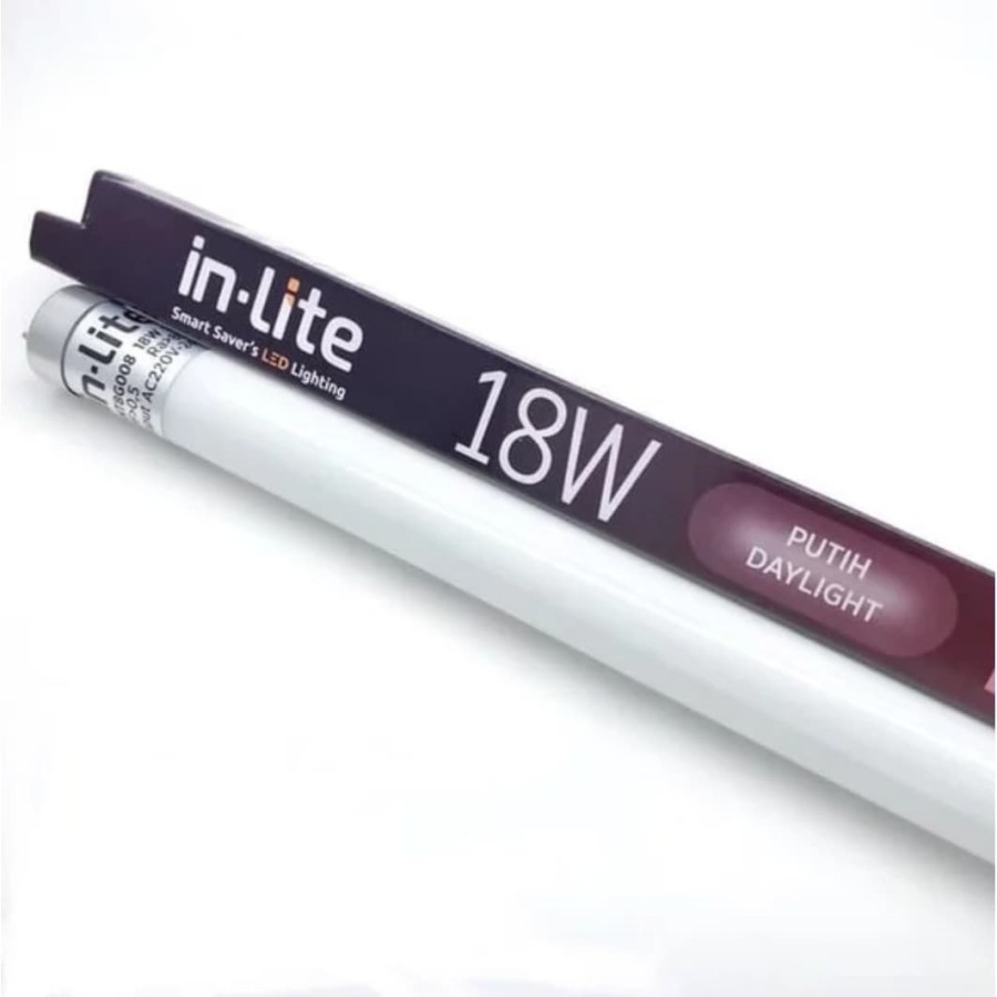 Jual Lampu In-lite TL Led Tube T8 18 Watt 1200mm Inlite | Shopee Indonesia