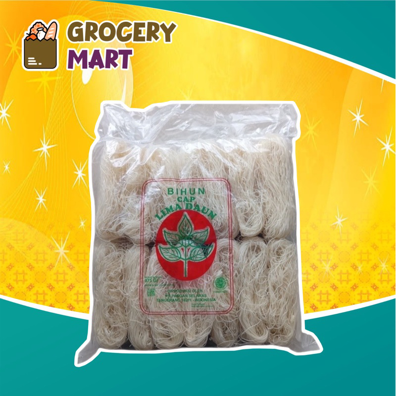 Jual Bihun Cap Lima Daun 975gr 1pack | Shopee Indonesia