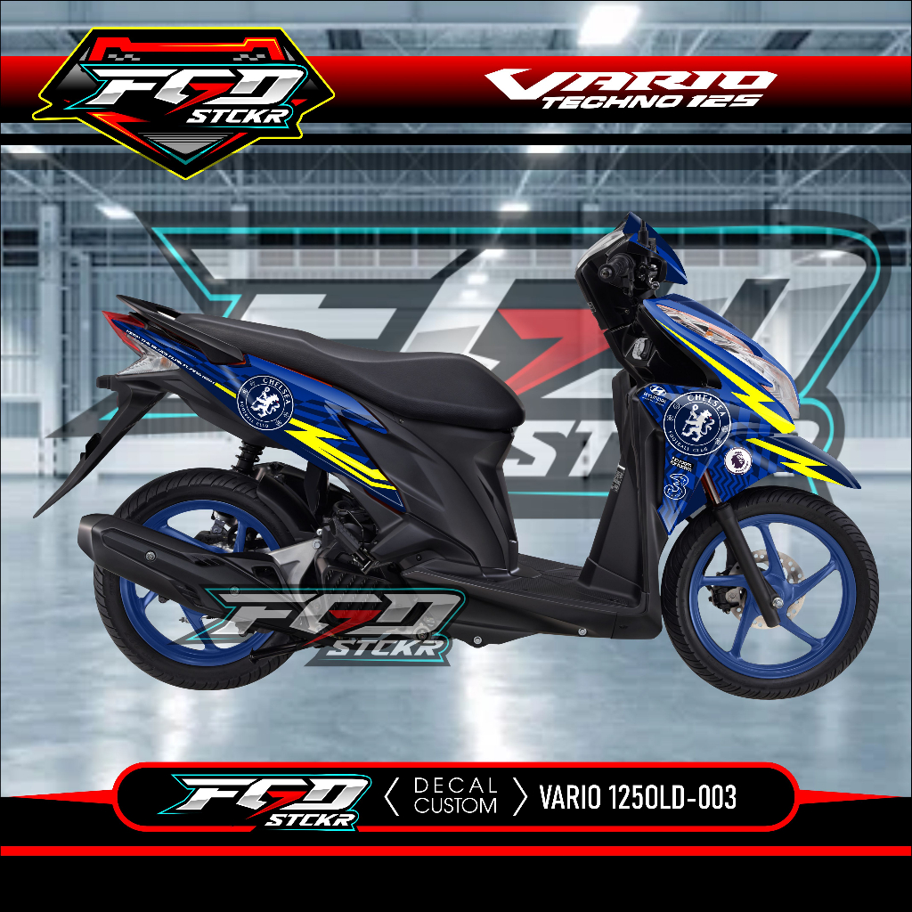 Jual Decal Sticker Honda Vario 125 Old Fullbody 003 - 2012/2015 Desain ...